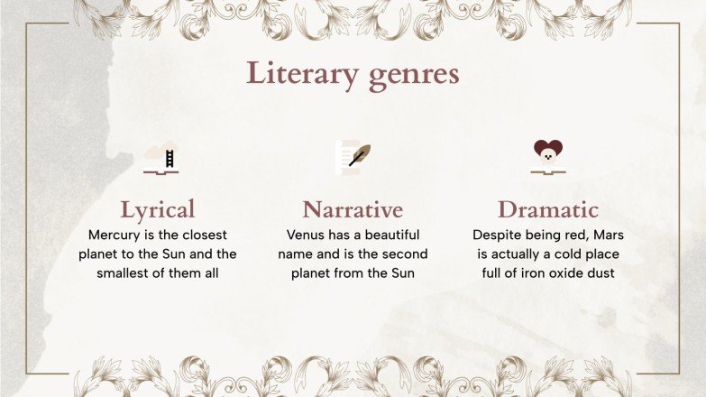 Literature 101 | Google Slides and PowerPoint