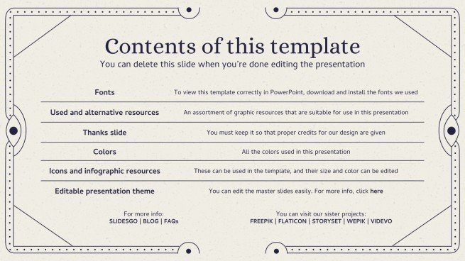 Master Degree Final Year Project | Google Slides & PPT