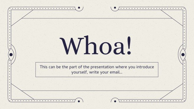 Master Degree Final Year Project | Google Slides & PPT