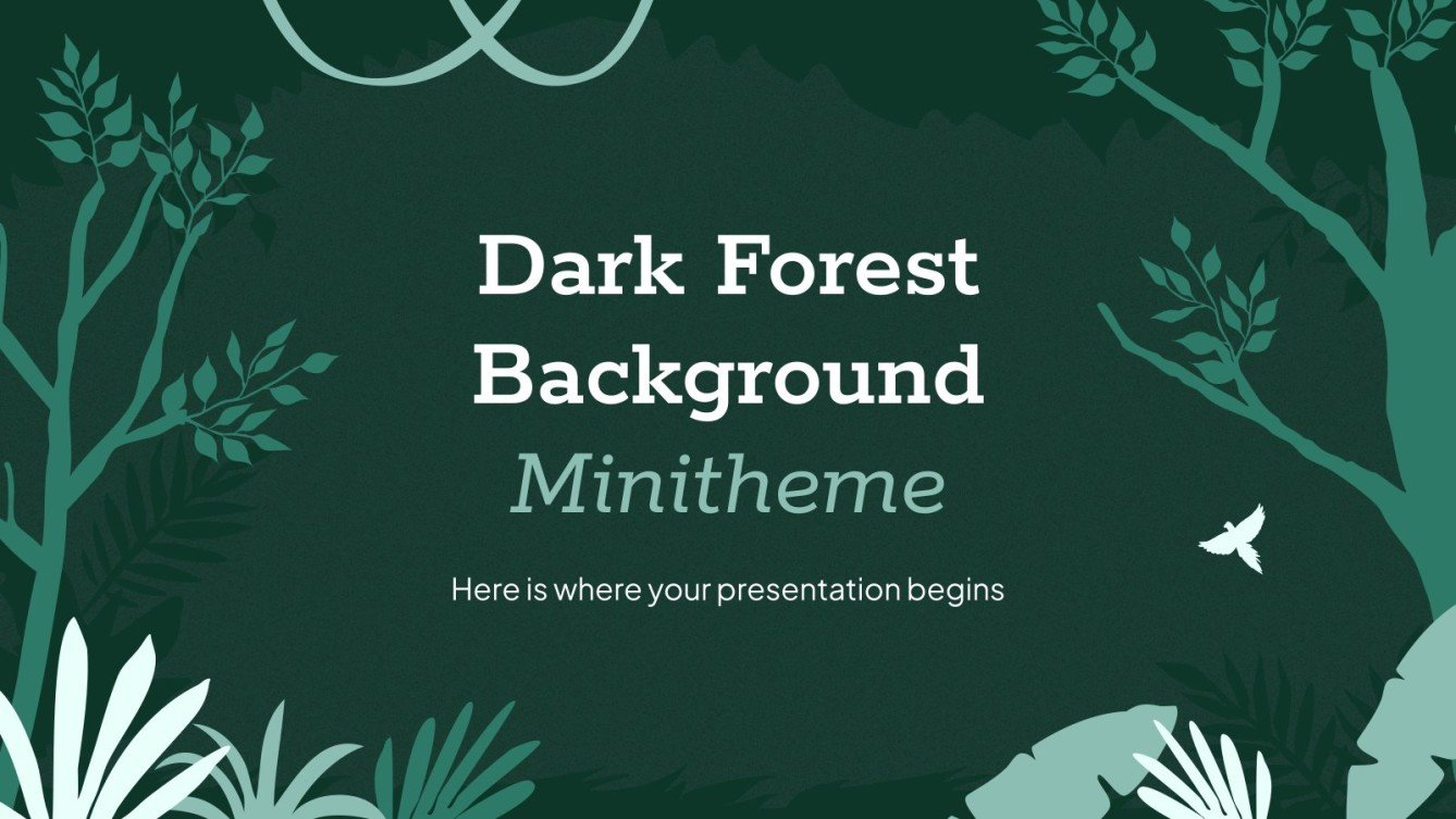 Free Forest-themed Google Slides themes & PowerPoint templates