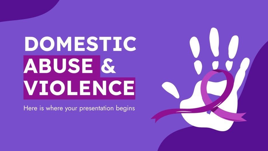 Domestic Abuse and Violence | Google Slides & PowerPoint
