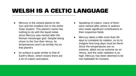 Welsh Language | Google Slides and PowerPoint