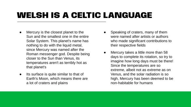 Welsh Language | Google Slides and PowerPoint