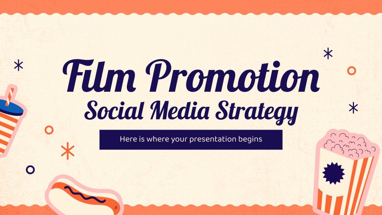 Film Promotion Social Media Strategy | Google Slides & PPT