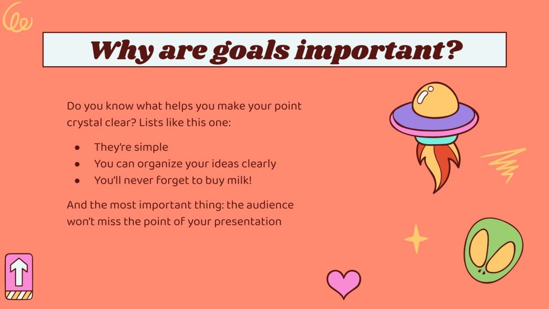 Elementary Goals | Google Slides & PPT