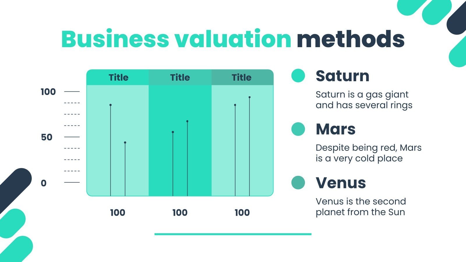 Business Valuation Methods Infographics | Google Slides