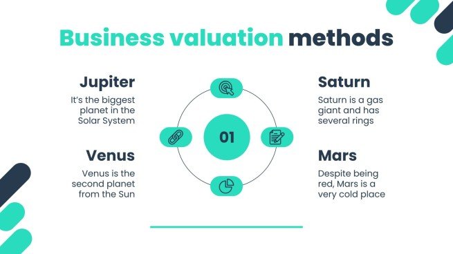 Business Valuation Methods Infographics | Google Slides