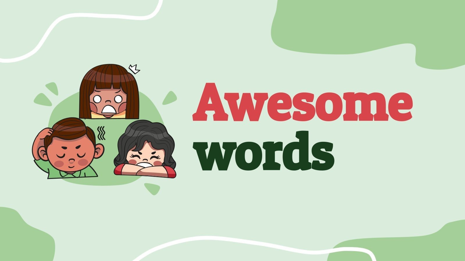 Anger and Rage Management for Pre-K Students | Google Slides