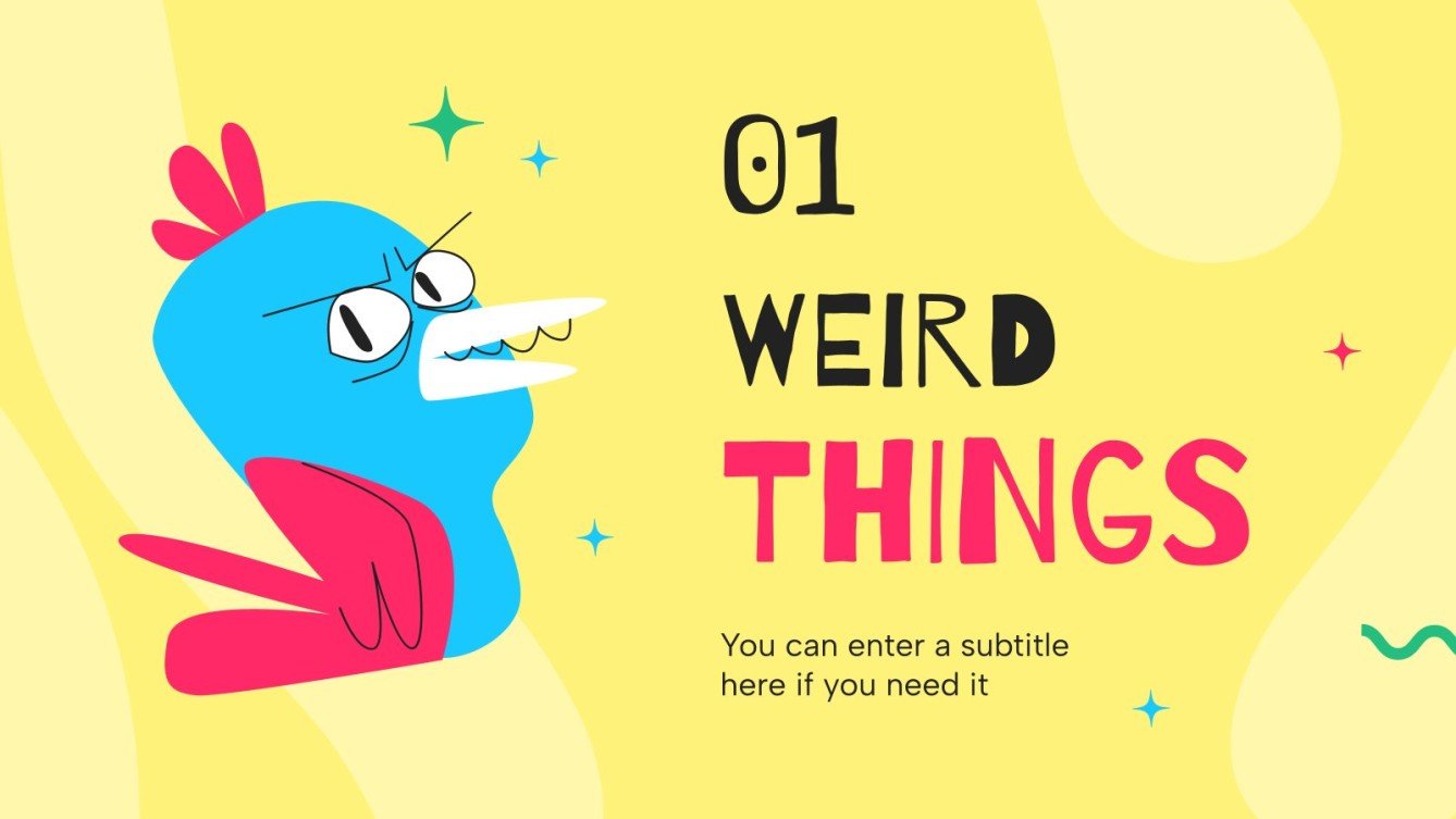 Weird Characters Minitheme | Google Slides & PPT