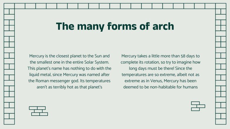 Art Lesson for High School: Types of Arches | Google Slides