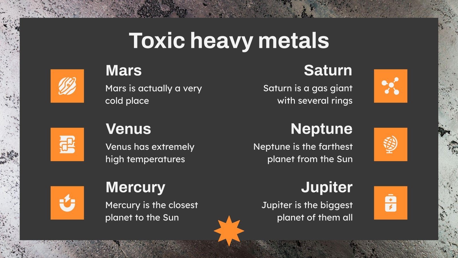 Science for High School: Heavy Metals | Google Slides
