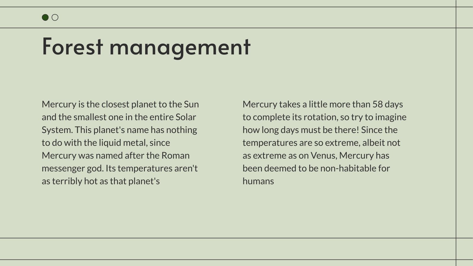 Forestry Engineering Master's Degree | Google Slides & PPT