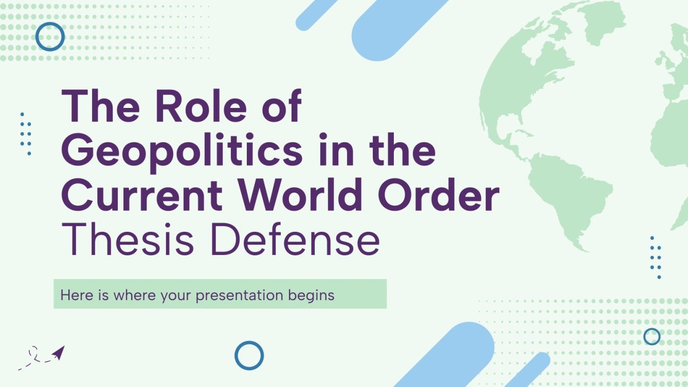 The Role of Geopolitics in the Current World Order