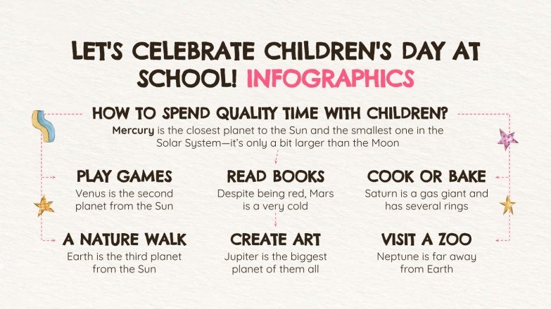 Let's Celebrate Children's Day at School! Infographics