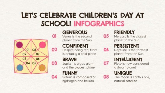 Let's Celebrate Children's Day at School! Infographics