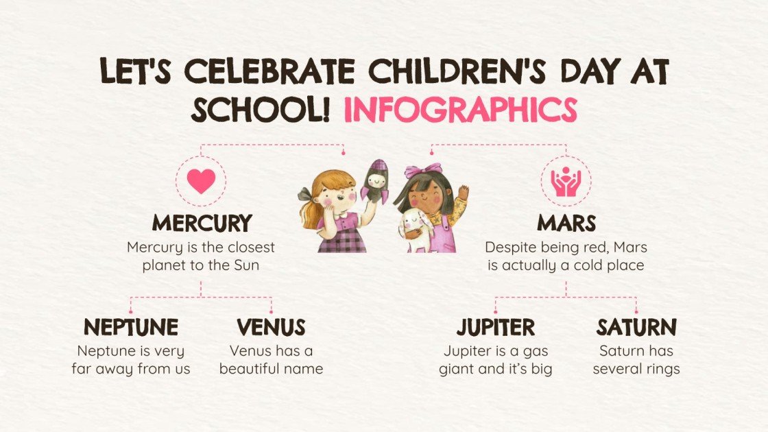 Let's Celebrate Children's Day at School! Infographics