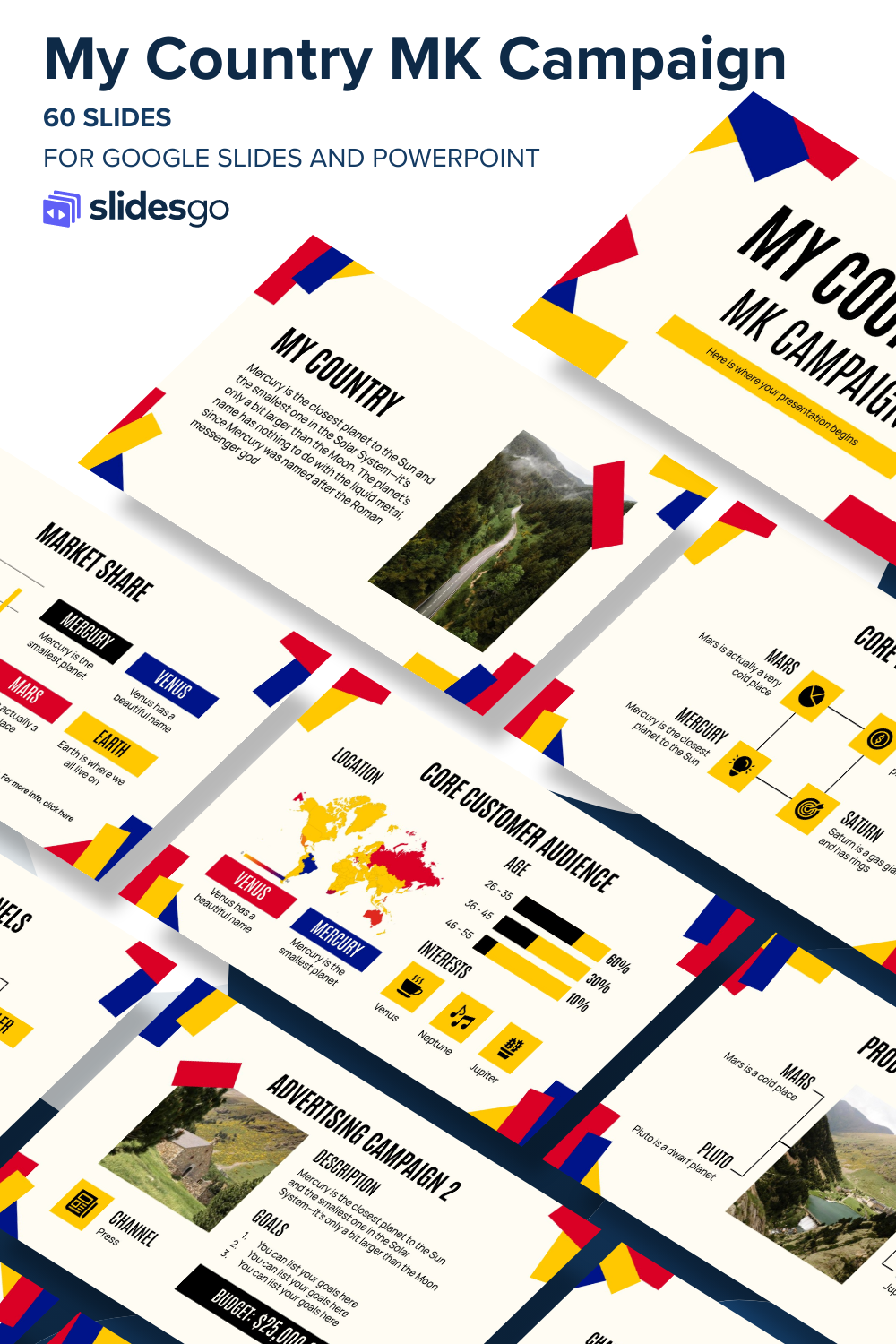 My Country MK Campaign | Google Slides & PowerPoint
