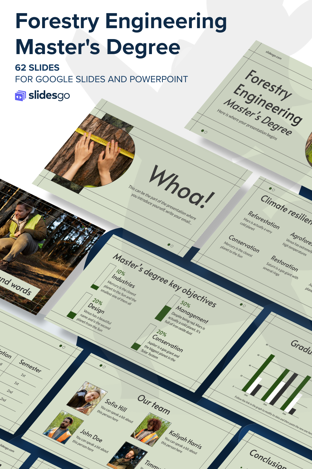 Forestry Engineering Master's Degree | Google Slides & PPT