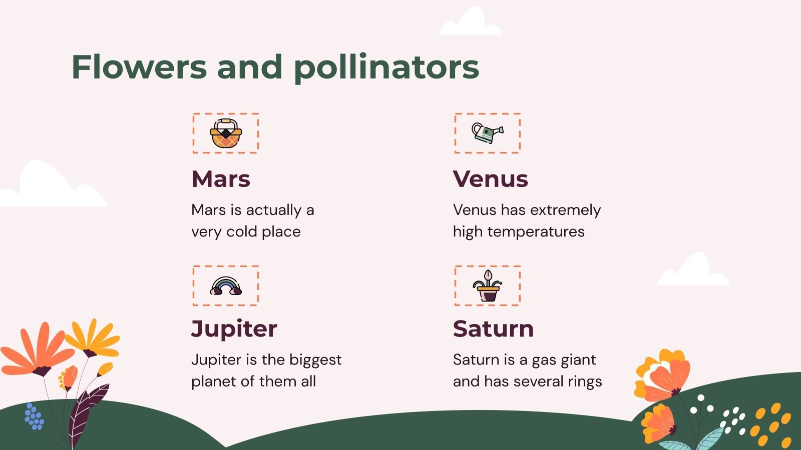 Garden's Flora & Fauna Lesson | Google Slides & PowerPoint