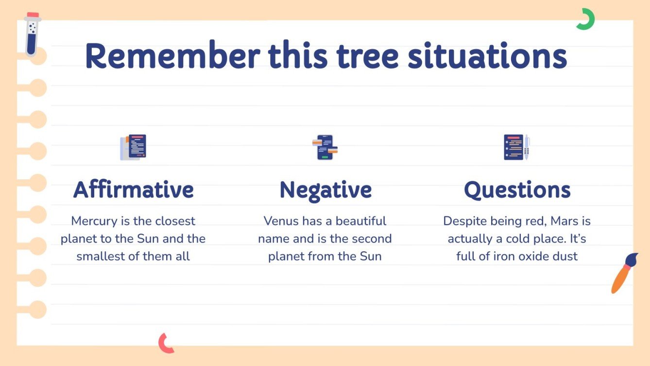 Verbs - English Grammar Lesson 2 | Google Slides & PPT