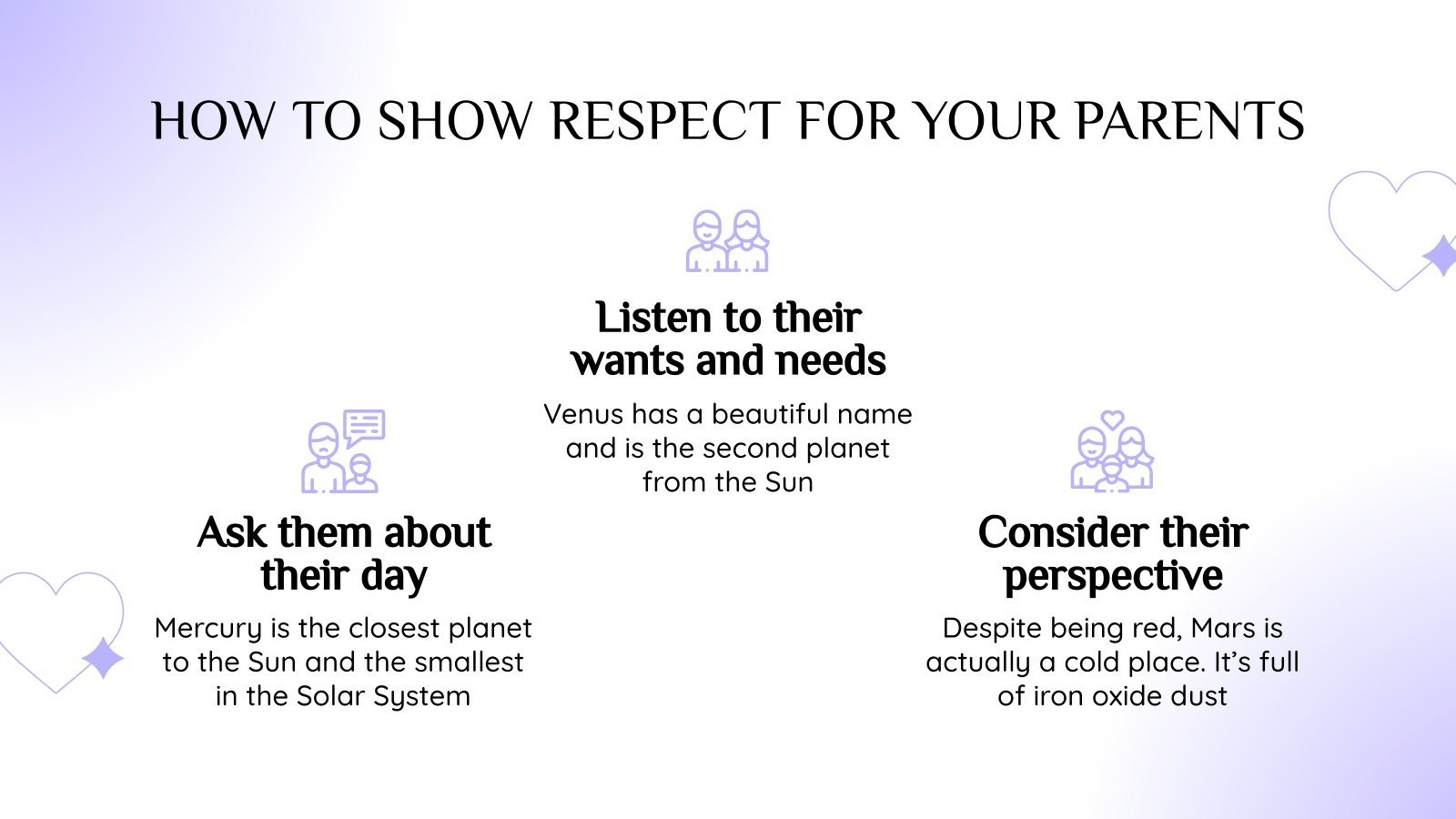 Respect for Parents Day | Google Slides & PowerPoint