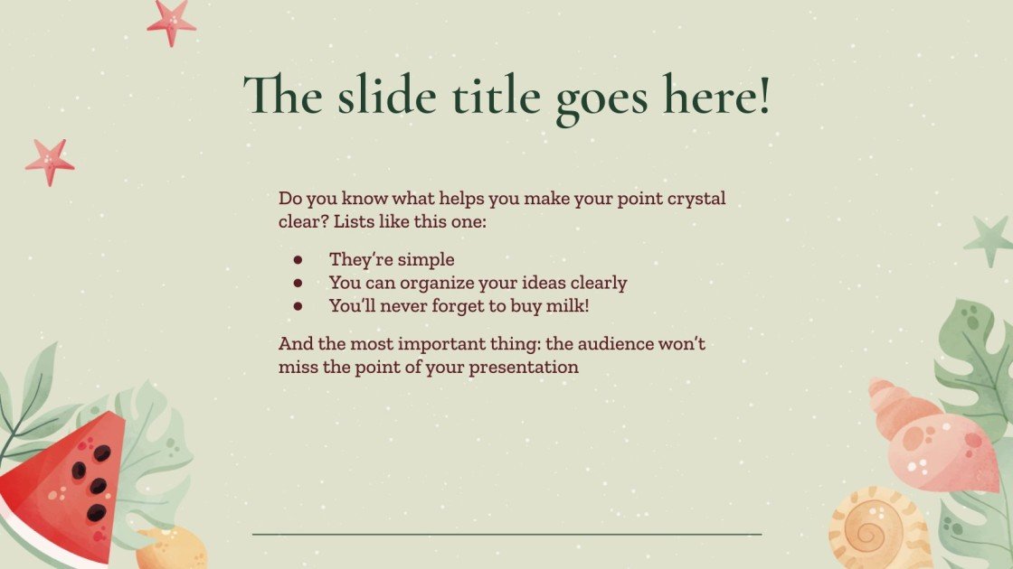 Summer Cottagecore Theme | Google Slides & PowerPoint