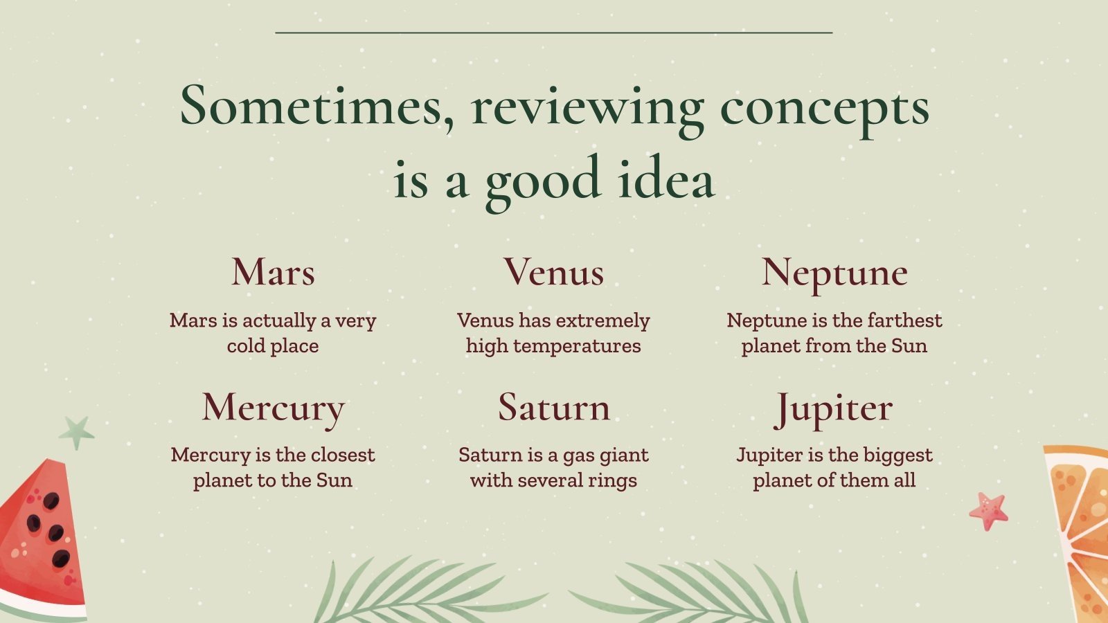 Summer Cottagecore Theme | Google Slides & PowerPoint