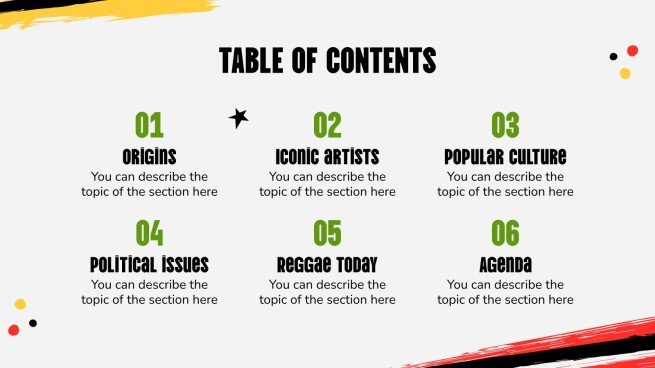 All About Reggae Day | Google Slides and PowerPoint template