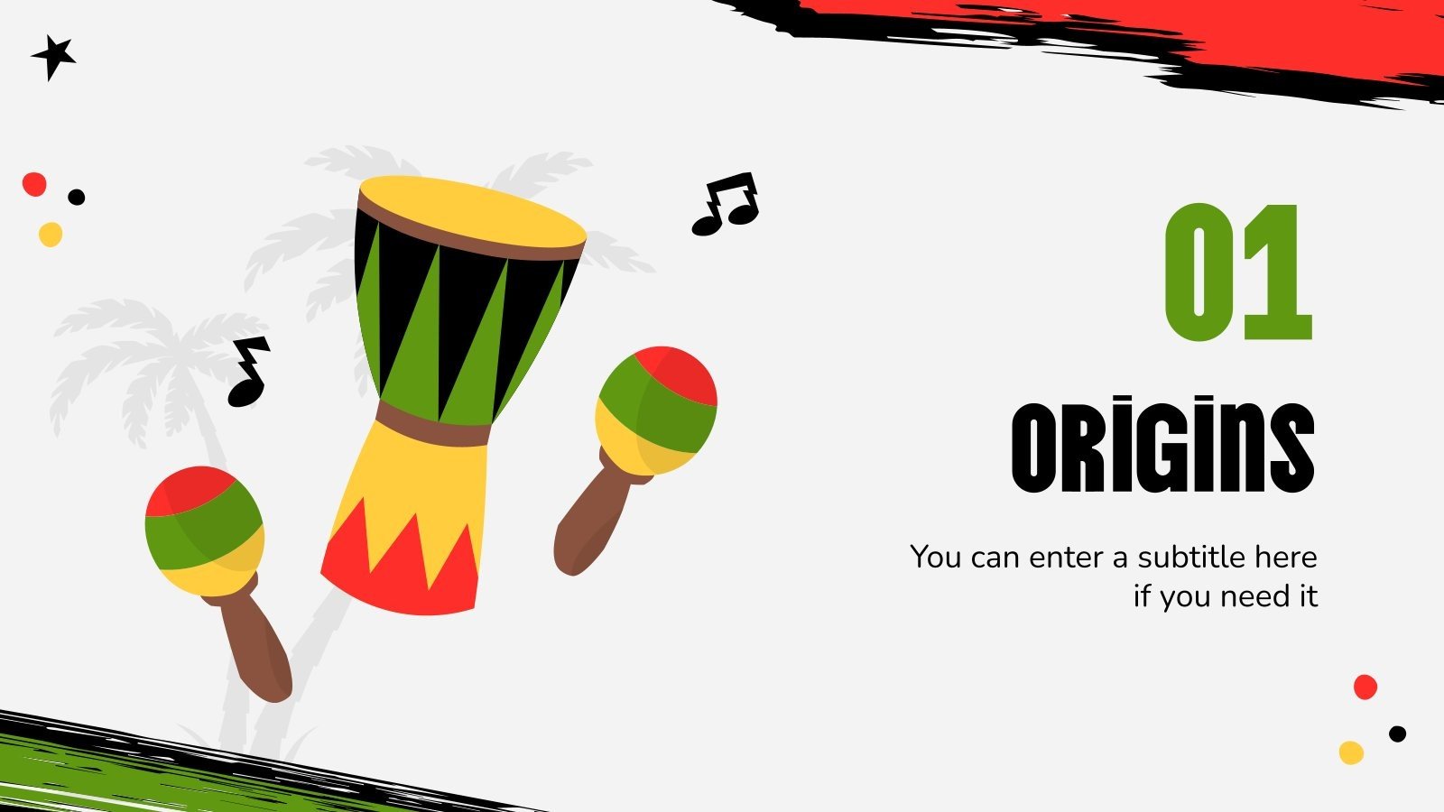 All About Reggae Day | Google Slides and PowerPoint template