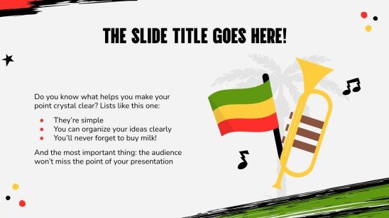All About Reggae Day | Google Slides and PowerPoint template