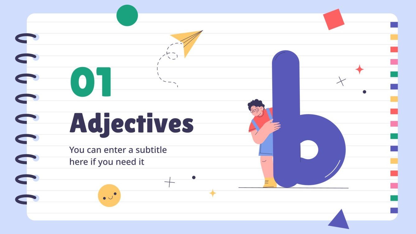 Verbs - English Grammar Lesson 1 | Google Slides & PPT