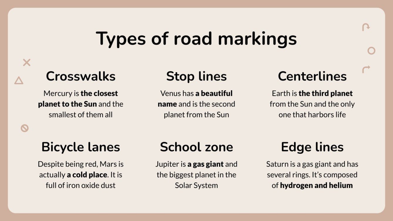 Traffic Signs and Rules Lesson for Elementary