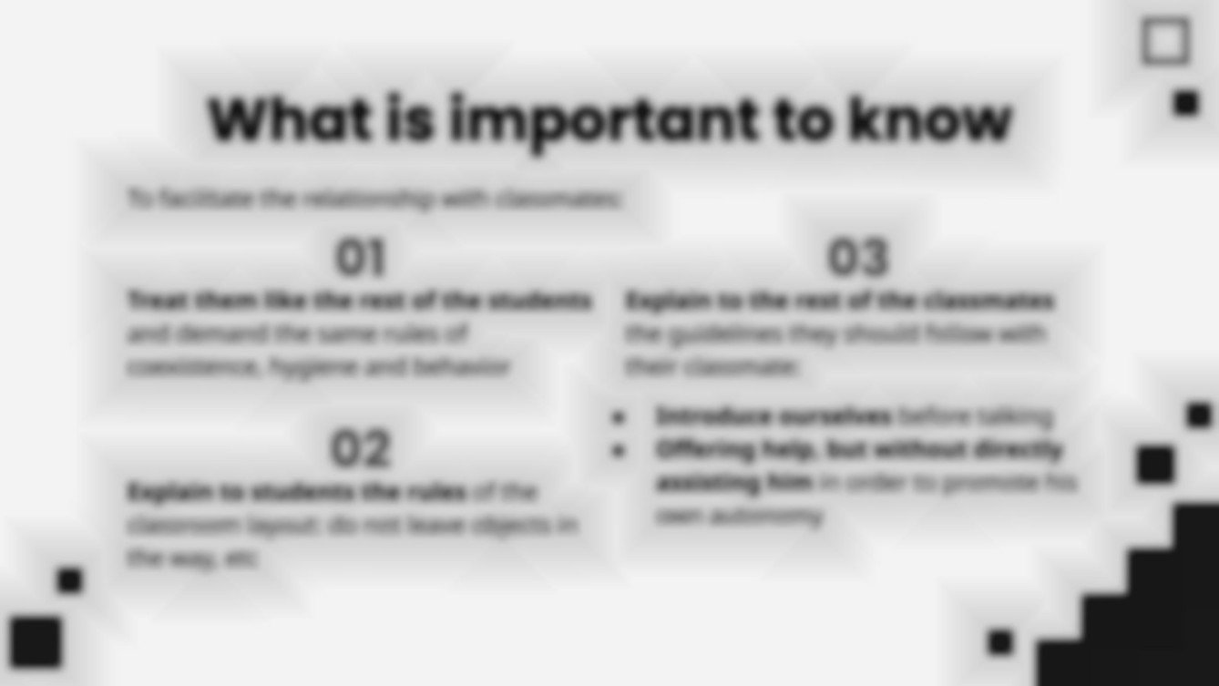 Students with Visual Impairment | Google Slides & PowerPoint