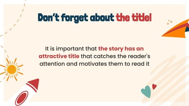 Steps for Writing a Story | Google Slides & PowerPoint