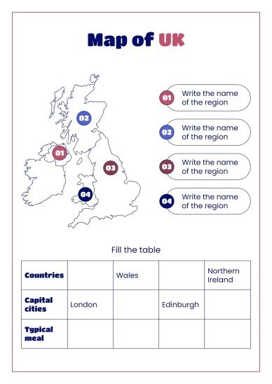 Livro do aluno sobre o Reino Unido | Google Slides e PPT