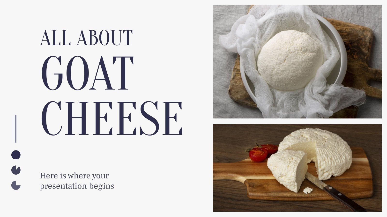 All About Goat Cheese | Google Slides & PPT