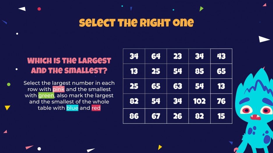 Craft With Numbers | Template for Google Slides & PowerPoint