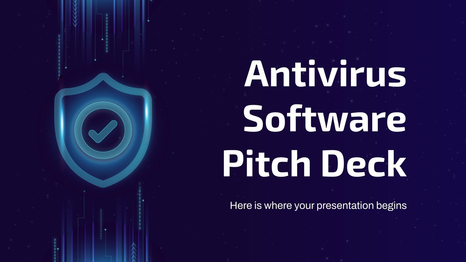 Antivirus Software Pitch Deck | Google Slides & PowerPoint