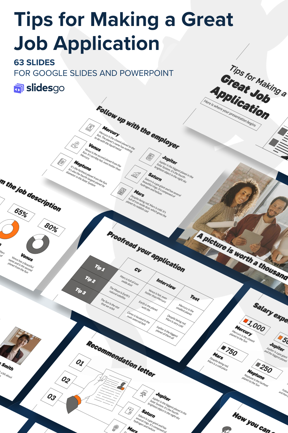 Tips for Making a Great Job Application | Google Slides