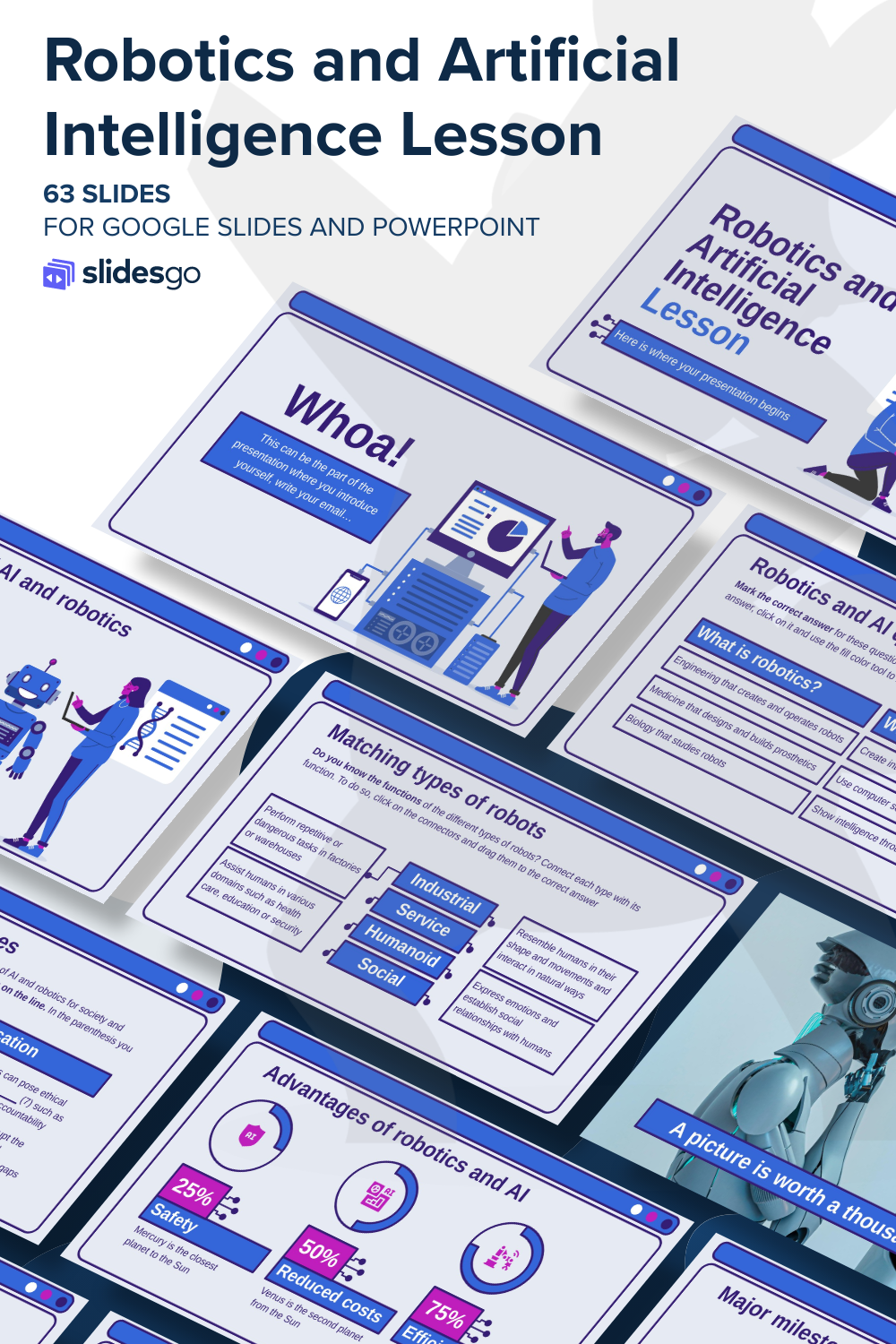 Robotics and Artificial Intelligence Lesson | Google Slides