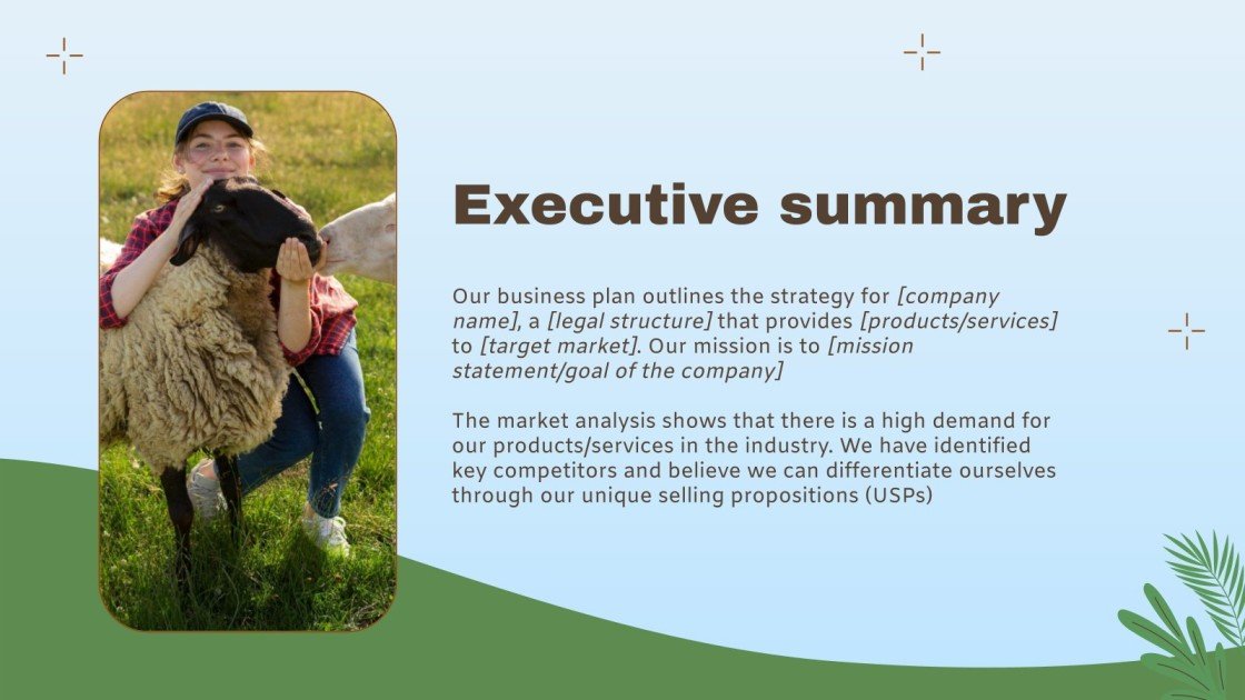 Sheep Farming Business Plan | Google Slides & PowerPoint