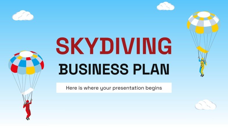 Skydiving Business Plan | Google Slides & PowerPoint
