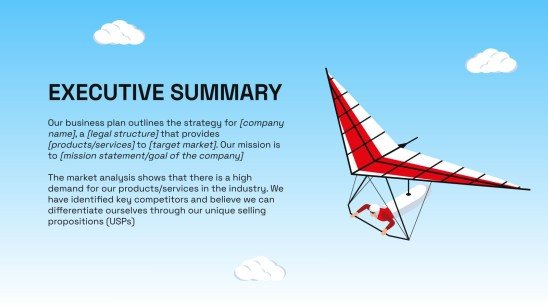 Skydiving Business Plan | Google Slides & PowerPoint