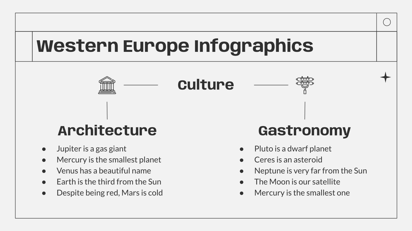 Geography Lesson: Western Europe Infographics