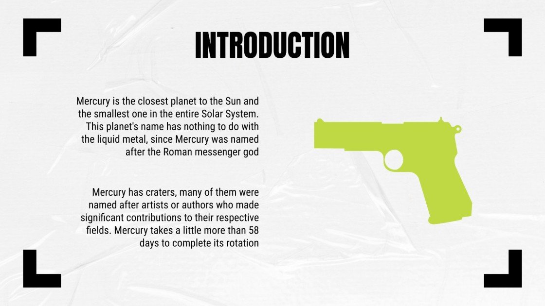 Firearms Minitheme | Google Slides & PowerPoint