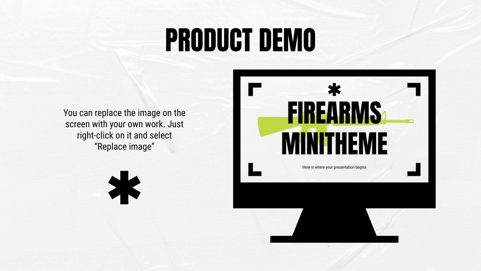 Firearms Minitheme | Google Slides & PowerPoint
