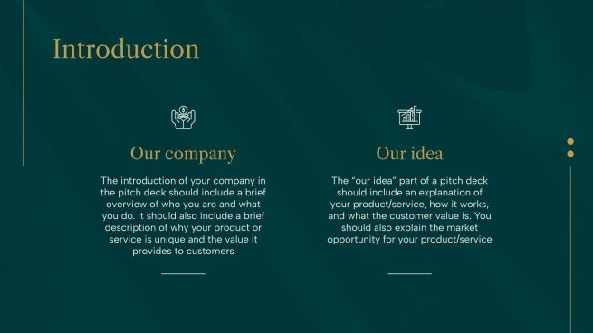 Emerald Green Palette Pitch Deck | Google Slides & PPT