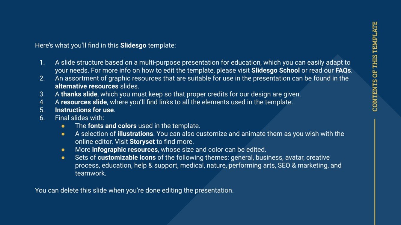 University Introduction Google Slides & PowerPoint Template