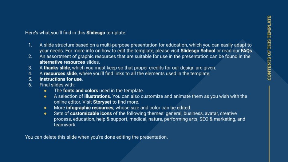 University Introduction Google Slides & PowerPoint Template