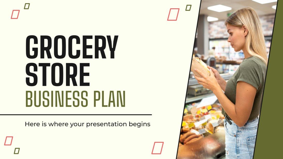 Grocery Store Business Plan | Google Slides & PowerPoint